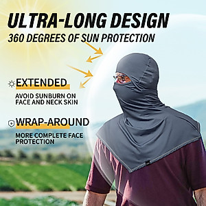 Balaclava Summer Protection Face Mask Breathable Motorcycle Hood Helmet Liners Outdoor Cycling Hiking Sports