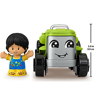 Little People Fisher-Price Toddler Toy Tractor and Farmer Character Figure for Preschool Play Ages 1+ Years