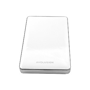 Avolusion T1 Series 1TB USB 3.0 Portable External Hard Drive for PC, Mac, PlayStation & Xbox (White) - 2 Year Warranty (Renewed)