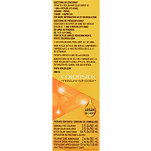 Revlon Colorsilk Moisture Rich Hair Color, 74 Bright Auburn