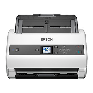 Epson Workforce DS-970 Sheetfed Scanner - 600 dpi Optical,White