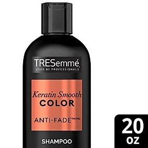 Tresemme Shampoo Keratin Smooth Color 20 Ounce (592ml) (Pack of 3)
