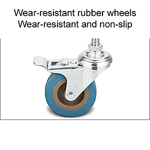 Medical Cart, Lab Rolling Cart 3 Shelves Shelf Stainless Steel Rolling Cart, With Dirt Bucket & Drawer Spacious Beauty Salon Rolling Cart, for Hospital Dental Clinic Home ( Color : Standard , Size : 6