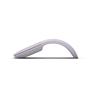 Microsoft ARC Mouse – Lilac .Sleek,Ergonomic Design, Ultra Slim and Lightweight, Bluetooth Mouse for PC/Laptop,Desktop Works with Windows/Mac Computers