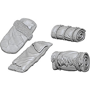 WizKids Deep Cuts Unpainted Miniatures Terrain: Wave 10: Bedrolls