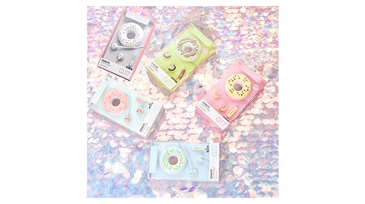 Cute Kid Earbuds with Mic & Volume Control - Fun Macaron Design