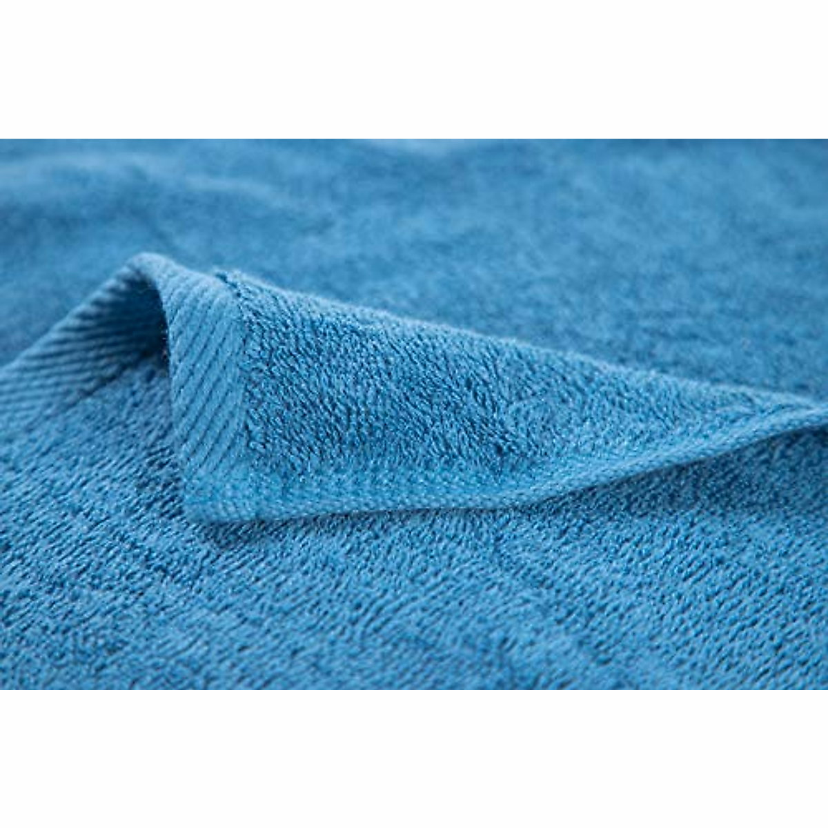 Babiclean Towel Set Absorbent Light Weight and Fast Dry Washcloth Quick Dry Bathroom Hand Towels Durable for Hotel, Spa, Salon and Gym (Hand Towel, Blue)