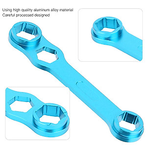 Fishing Reel Maintenance Tool, Professional Manufacturing Fishing Reel Repairing Tool for Disassembly of Three Size Crank Nuts