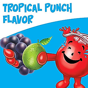Kool-Aid Summer Blast Tropical Punch Flavored Powdered Drink Mix (19 oz Canister)