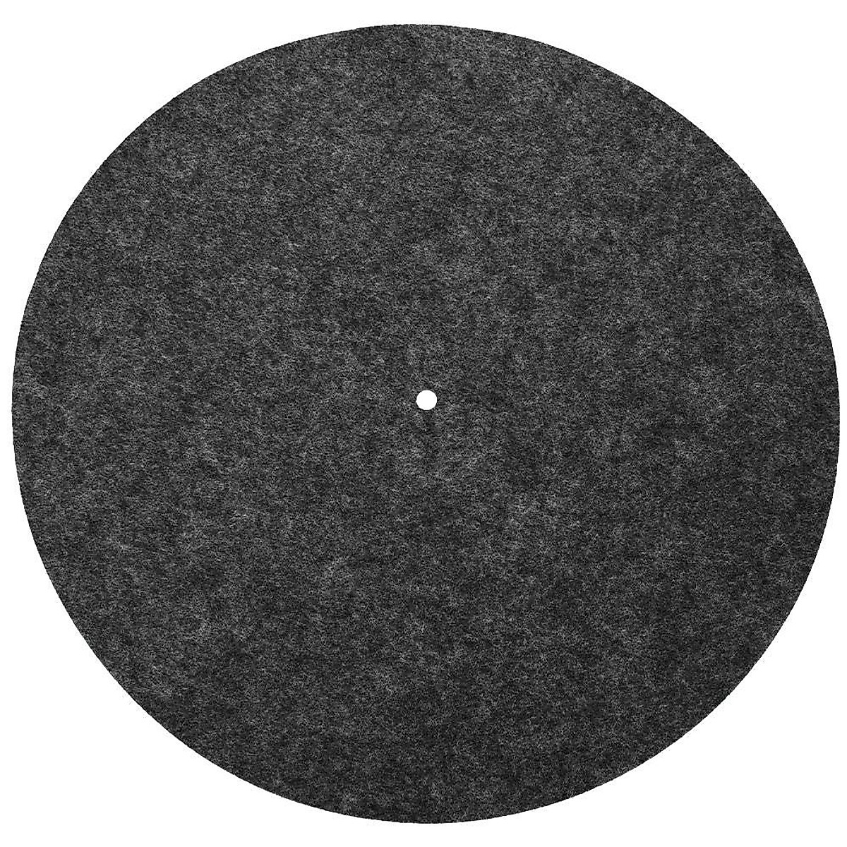 Turntable Platter Mat Slip Mat Anti-Vibration Pad Improves Sound & Performance for Record Players(Black)