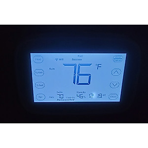 Lakepro-1 Programmable Thermostat for Home - Wi-Fi Enabled with Alexa Compatibility - Control Temperature and Remote Monitoring with Phone App (Requires a C Wire)