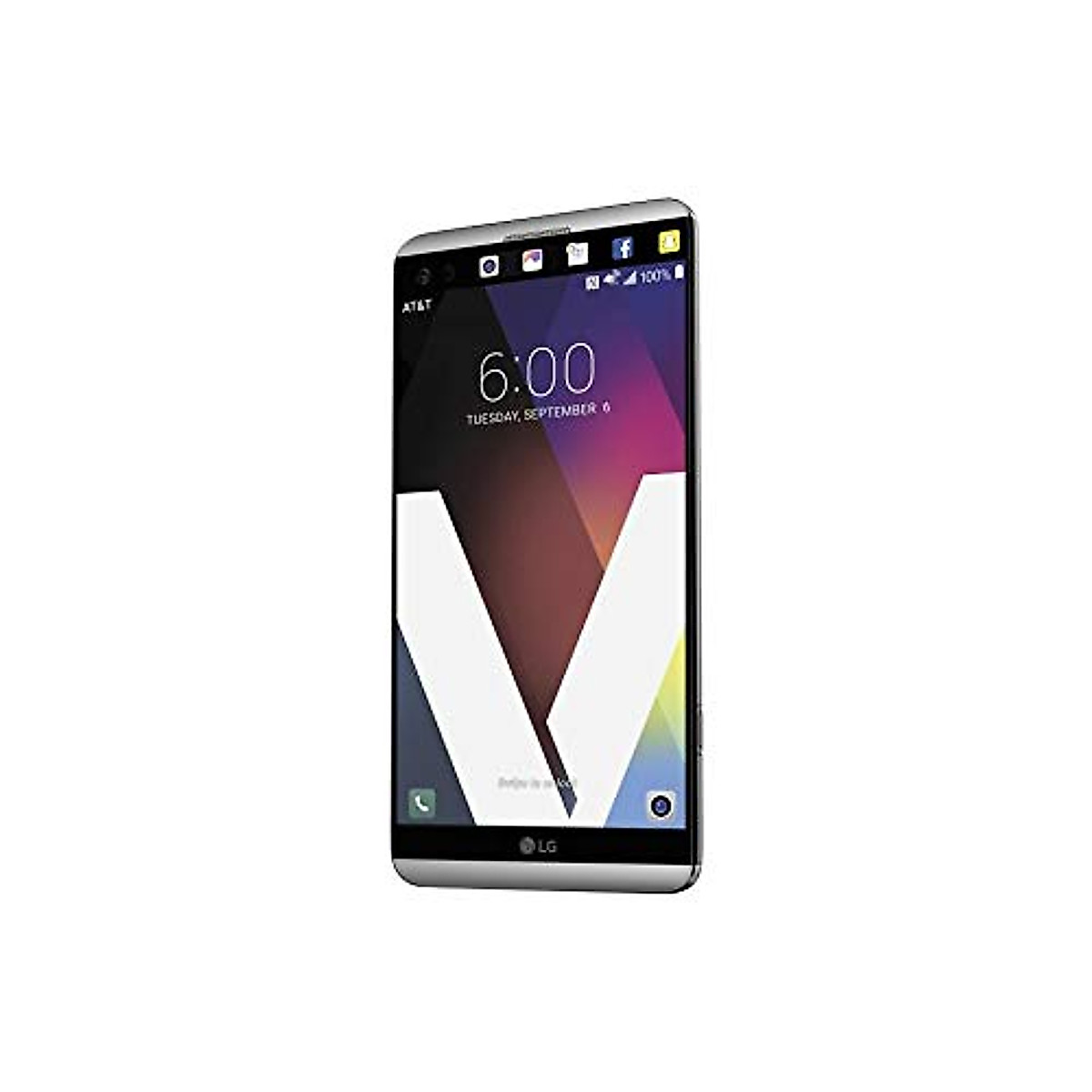 LG V20 64GB 5.7-inch Smartphone with Superior Video, Photography, & Next-Level Audio - Unlocked for All GSM Carriers Worldwide (Silver)