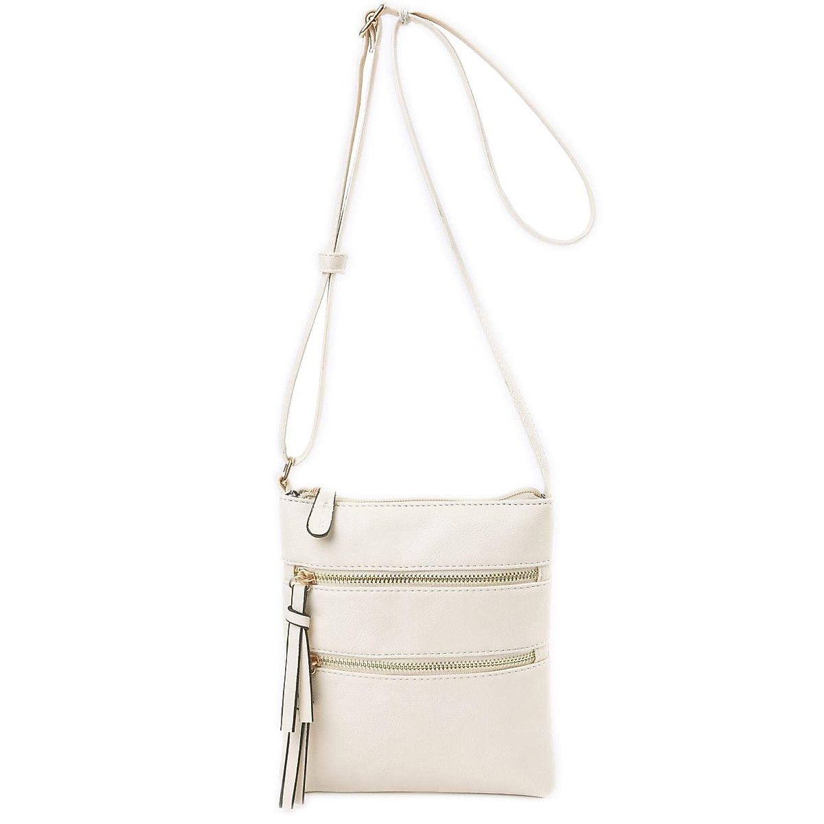 Fanaztee Lightweight Pu Leather Crossbody Purses Bags Small Purse with Multi Pockets for Women Girls