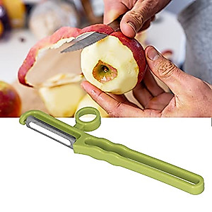 Vegetable Peeler,Stainless Steel Fruit Peeler,Sharp Stainless Steel Blades Food Grade Potato Carrot Melon Peeling Tool Kitchen Gadget for Home Kitchen(green)