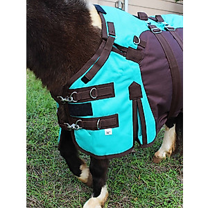 CHALLENGER 36" 1200D Miniature Weanling Donkey Pony Horse Foal Winter Blanket 51976TL