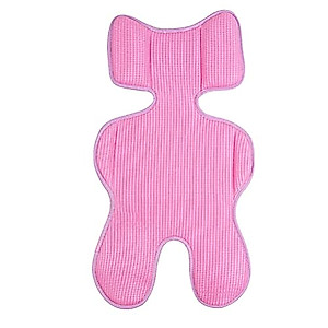 Universal Baby Stroller Liner 3D Mesh Cool Seat Pad Mat Breathable Pram Pushchair Car Seat Cushion Insert Thicken Sponged Baby Body Support Cushion Pad Mattress for Stroller, Baby Chair & Car Seat