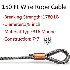 Hetai Heavy Duty Wire Cutters Steel Cable Cutter Wire Rope Cutter Aircraft Bicycle Cable Cutter,Up To 5/32"