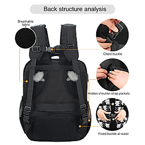 MONSTINA Barber Travel Backpack,16.5" Large Makeup Train Case for Hairdresser,Professiona Hairstylist Organizer Hairdressing Tool Box,Insulated Compartment,USB External Charging