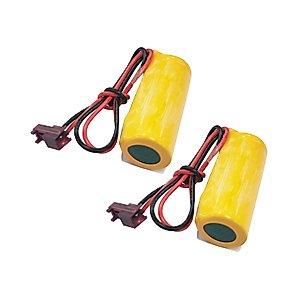 GLESOURCE 1.2V 1200mAh Emergency Exit Light Battery Compatible with Lithonia ELB1P201NB ELB1P2901N Lithonia ELB0320 Grainger 4WT20 OSA212 NIC1169 EBE-33 (4 Pack)