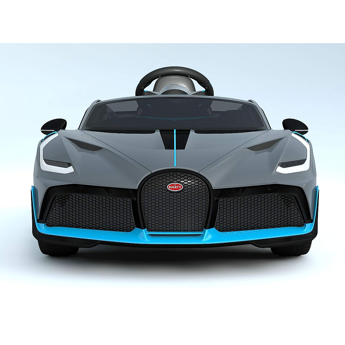 DAKOTT Bugatti Divo Ride On Car For Kids, Large, Grey