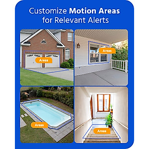 ANNKE H800 4K Security Camera System, 8MP 8CH NVR and 4X PoE Turret 4K Cameras Built-in Microphone, IP67 Weatherproof, 120dB WDR & 3D DNR, Smart IR & 100ft EXIR Night Vision(NO HDD Included)