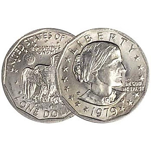 1979 P, D Susan B. Anthony Dollar 2 Coin Set Dollar Uncirculated US Mint
