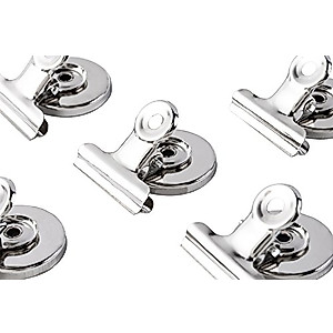 Strong Office Magnetic Clips Heavy Duty Refrigerator Magnet Hook Clips for Photo Displays, Whiteboards, Locker, Fridge, Classroom, School, Office(10 Pack)