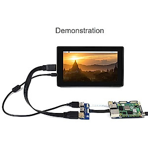 XYGStudy CM4-IO-BASE-B and USB HDMI Adapter, for Raspberry Pi Compute Module 4