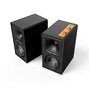 Klipsch The Fives Powered Speaker Monitor 2.0 System McLaren Edition with HDMI-ARC, Bluetooth Wireless Connection, 160 Watts Total System Power, and Best-in-Class Cabinet Construction