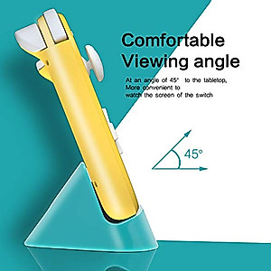 ECHZOVE Charging Dock Compatible with Switch Lite, Charger for Switch Lite with Charging Cable - Turquoise