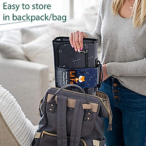 Baby Changing Pad - Portable Diaper Changing Pad Waterproof Foldable Baby Changing Mat - Carry it at Any time - Baby Shower Gifts, Baby, Girl & Boy Baby Stuff