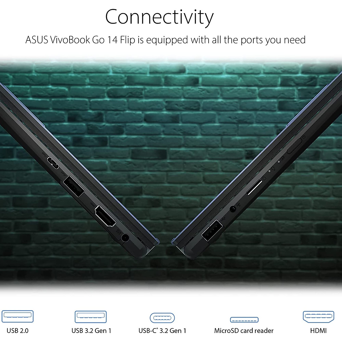 ASUS 2023 Newest Thin and Light VivoBook, 14 HD Touchscreen 2-in-1 Laptop, 4GB RAM, 256GB SSD, Intel Celeron Processor, NumberPad, Type-C,HDMI, Microsoft 365 Personal 1-Year Included, Windows 11 S