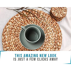 4oz. Espresso Cups Set of 4 With Matching Saucers - Premium Porcelain, 8 Piece Gift Box Demitasse Set - Red, Blue & Grey – Italian Caffè Mugs, Turkish Coffee Cup – Lungo Shots, Dopio Double Shot