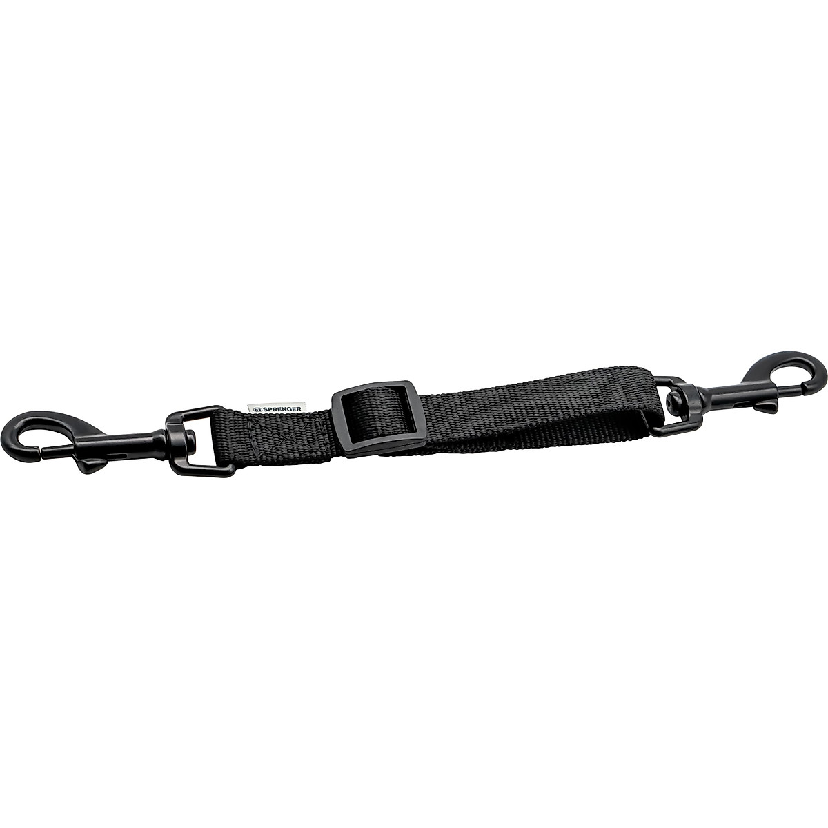 HS Herm. Sprenger Prong Collar Safety Clip (Black) 6"-8" - Pack of 1 Dog Leash Safety Strap - Enhanced Durability for Secure Leash Connection - Ideal for Safe Walk and Training