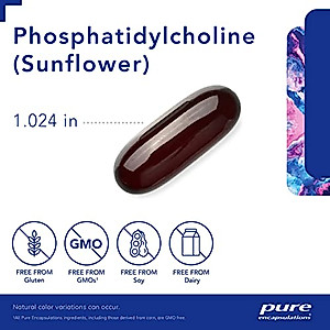 Pure Encapsulations Phosphatidylcholine | Support for Cellular and Cognitive Function and Liver Health | 90 Softgel Capsules