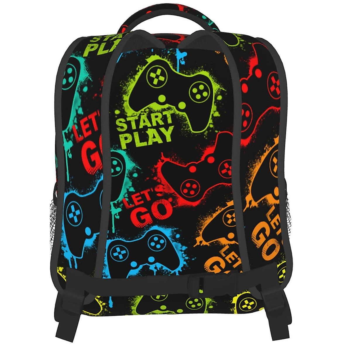 YSBKN Kid's Mini Backpack 12 inch video game funny Backpack Schoolbag Preschool Kindergarten Children Bag Nursery Travel Bag for Toddler Boys Girls Age 3-7