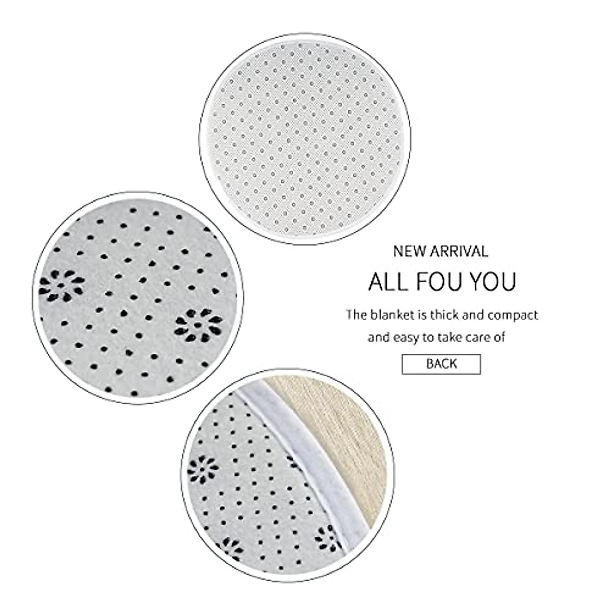 RUI＆TONG Modern Round Area Rug Black Girl Magic African Girl Blowing Bubble Gum Super Soft Cozy Rug Suitable for Floor Home Bedroom Diameter 24 inches ( 60cm)