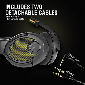 DROP + Sennheiser PC38X Gaming Headset — Noise-Cancelling Microphone with Over-Ear Open-Back Design, Velour Earpads, Compatible with PC, Gaming Consoles, and Mobile Devices, Black (Renewed)