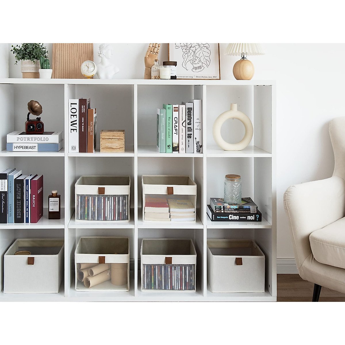 StorageWorks Closet Storage Bins and