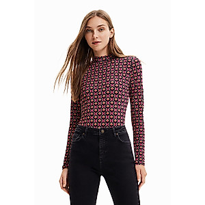 Desigual womens Body Blouse, Red, Large US