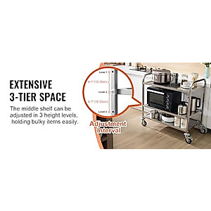 VEVOR Single Folding Security Gate, 87" H x 85" W Folding Door Gate, Steel Accordion Security Gate, Flexible Expanding Security Gate, 360° Rolling Barricade Gate, Scissor Gate/Door with Padlock