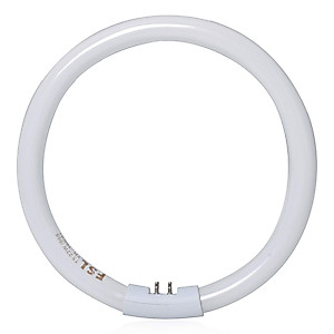 Poweka T5-22W Circular Bulb,7.25inch Round Mirror Light Bulb Replacement Compatible with Floxite/Zadro/Rialto Makeup Magnifying Vanity Mirror, Makeup Mirror Fluorescent Light Bulb