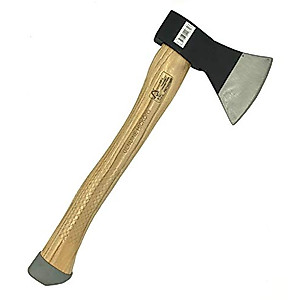 BRUFER 203651-3 Hatchet Axe with Genuine Hickory Wood Handle 600g 21oz