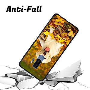 SuSuTiFy Custom Photo Phone Case for Samsung Galaxy S9 Plus Personalized Picture Text Logo Name Slim Soft Black Cover Unique Niche Gift for Couple Family Friends