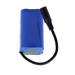 Battery with Charger for T188 T888 2011-5 Remote Control Toy Fish Finder Fishing Bait Boat Spare Parts 7.4V 5200mah lipo Battery, Bait Boat Lipo Battery, YLLLY-6686. (Color : 5B EU)