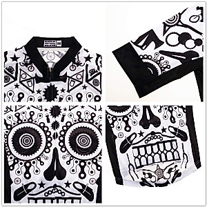 Men's Cycling Jerseys Wolf Print Bicycle Shirts Summer Road Bike Clothes Quick Dry Breathable