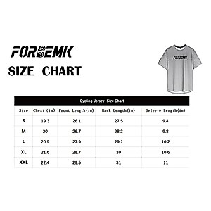 FORBEMK Men's Bike Shirts Short Sleeve Quick Dry&Moisture-Wicking Running Hiking Cycling Jerseys Bike Clothing Bicycle Shirt-Light Green-M