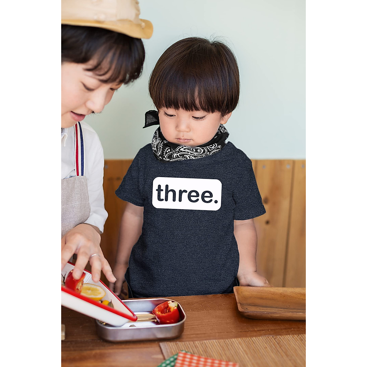 3rd Birthday Shirt boy Third Outfit 3 Year Old Toddler Gift Baby Tshirt Party Shirts (Charcoal Black, 3 Years)
