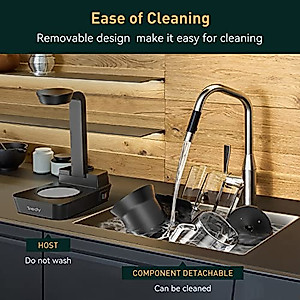 Tredy 2-in-1 Brew & Pour Over Coffee Maker, 2-Cup Automatic Coffee Maker Machine Brewer or Manual Pour Over Coffee Dripper (480ML/16OZ)