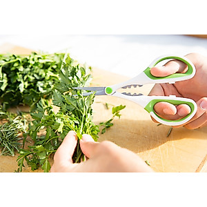 ZYLISS Herb Scissors - Trimming Weeds and Flower Buds 8.5 x 4.2 x 0.4 inches